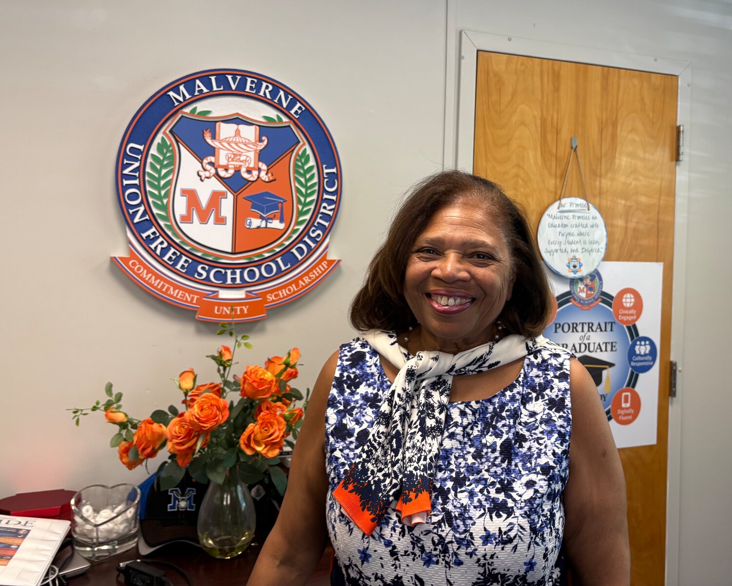 Lorna Lewis to retire from role as superintendent of the Malverne school district following a ...